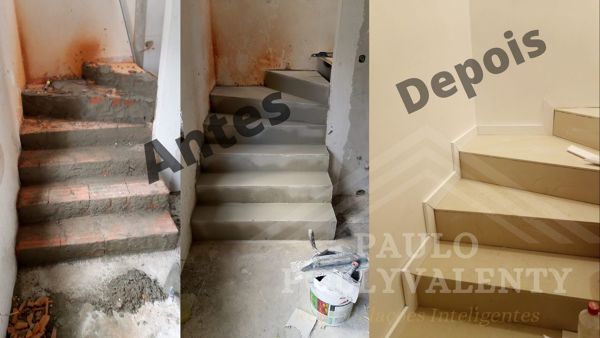 Foto: Escada para Loft em Alvenaria e Madeira de Paulo Pollyvalenty ...