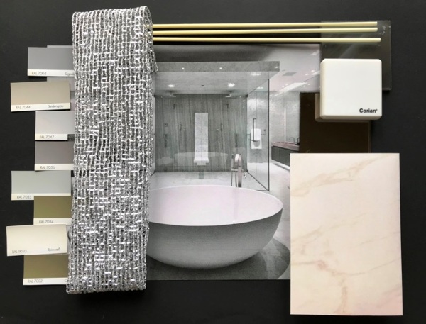 Foto: Moodboard WC Suite de Mowsha #90322 - Habitissimo