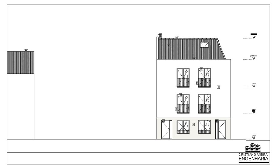 Foto: Alçado Lateral de Cristiano Vieira - Engenharia #339892 - Habitissimo