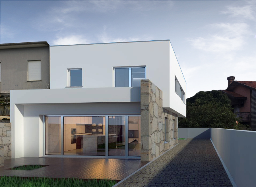 Foto: Alçado Posterior de Rlprojetos #27152 - Habitissimo