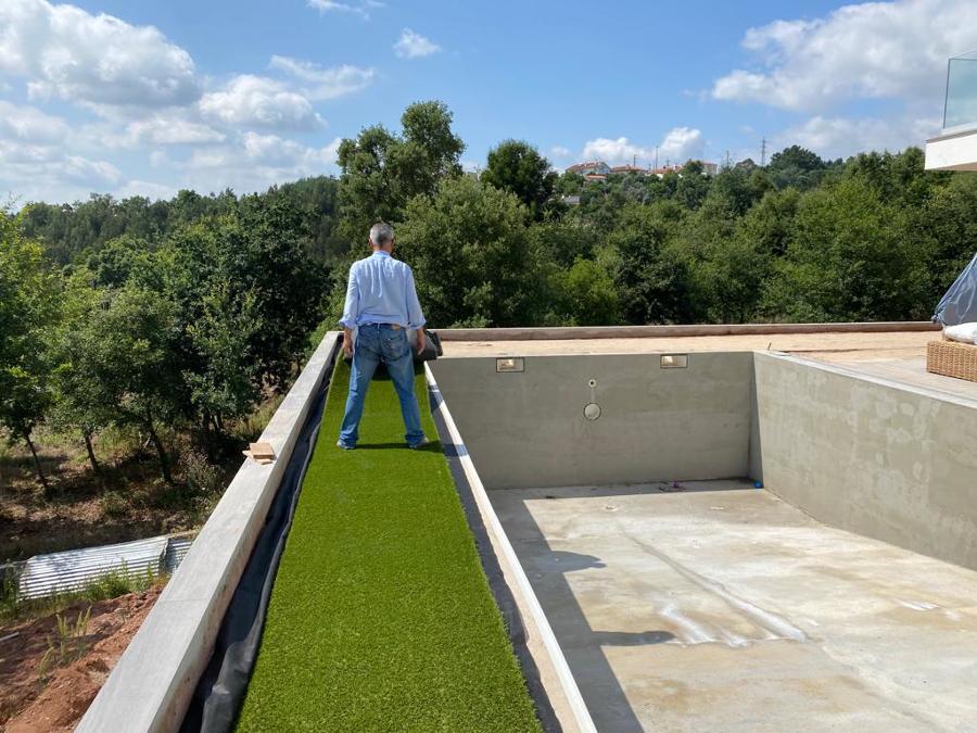 Aplicação de Relva Sintética | Ideias Jardinagem