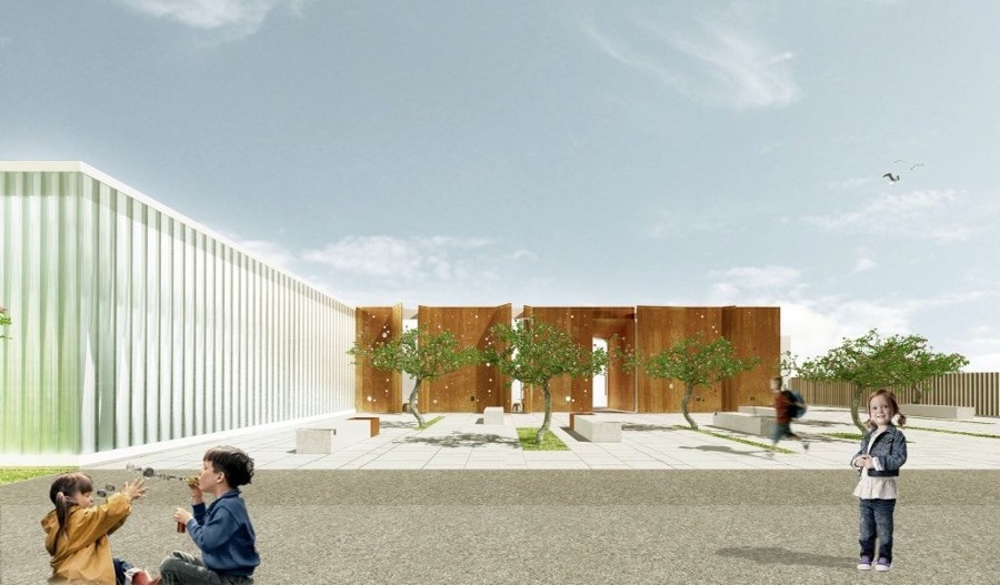 Foto: Creche Infantil - Vista Exterior de Márcio De Campos ...