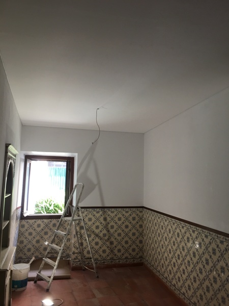 Foto: Teto em Gesso Cartonado novo e Pintado de AF Remodelações #215900 ...